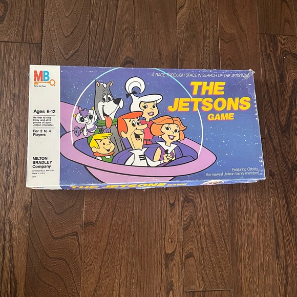 Games | Milton Bradley The Jetsons Game Purple Family Board Game | Poshmark
